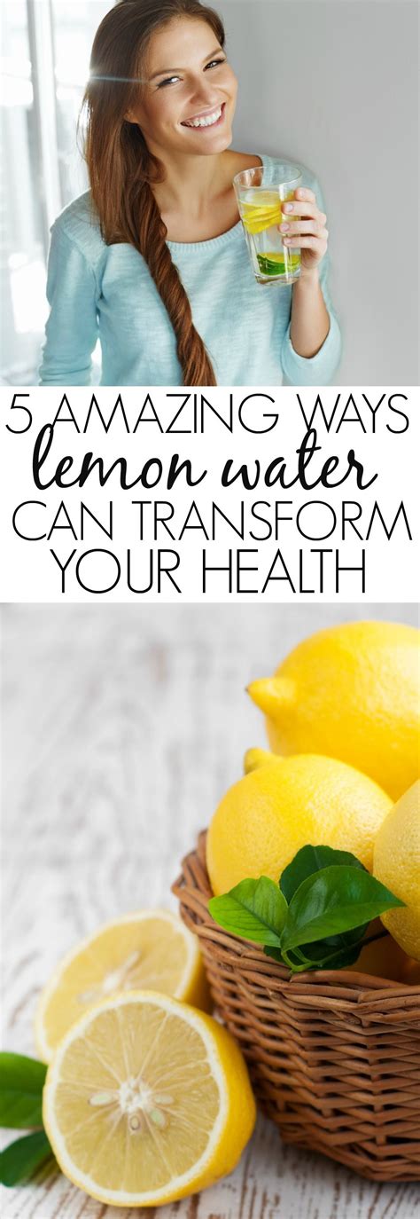 Benefits Of Drinking Lemon Water Every Morning Health With Suzi