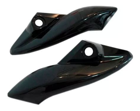 Carenagem Lateral Farol Bananinha Cb Preta Par Parcelamento Sem Juros