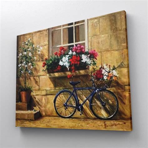 Przystanek Rowerowy Malowanie Po Numerach 50x40 Cm ArtOnly Sklep