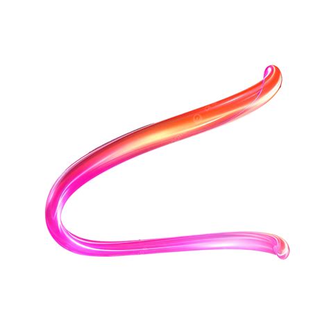 Flash Glowing Neon Curved Line Glowing Neon Curved Png Transparent