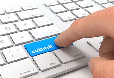 submit keyboard concept 3d illustration sertoma inc