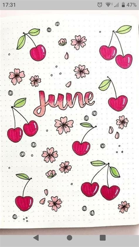 Amazing June Bullet Journal Monthly Cover Page Ideas Artofit