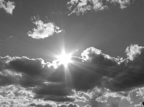 Fotos Gratis Paisaje Ligero Nube En Blanco Y Negro Luz De Sol