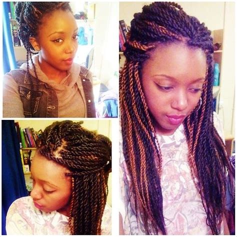 Senegalese Twist Senegalese Twists Braided Updo Natural Hairstyles