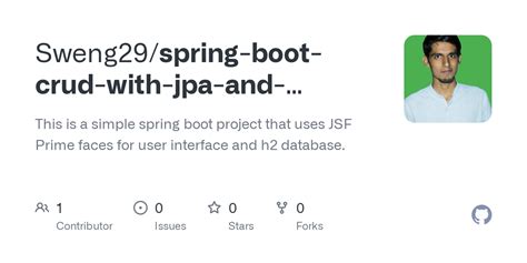 GitHub Sweng29 Spring Boot Crud With Jpa And Primefaces This Is A