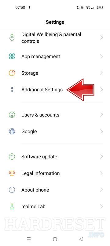 How To Reset Settings On Realme I Hardreset Info