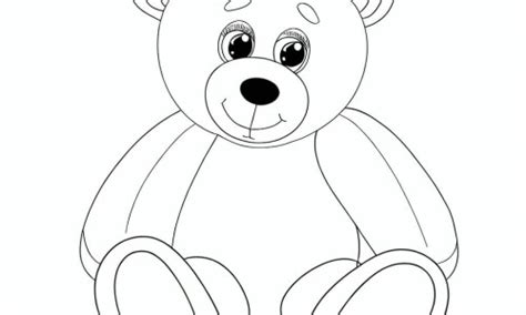 Coloriage D Un Nounours Mignon T L Charger Ou Imprimer Gratuitement