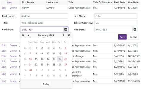Blazor Data Grid DevExpress