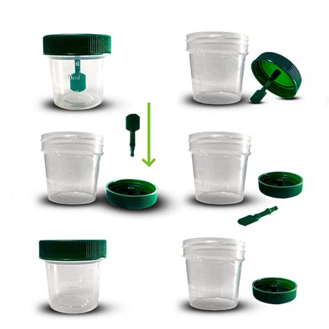 Frasco Recolector De Muestras Ocb Paquete X Und Ref L Finex