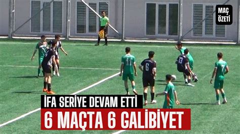 İFA SERİYE DEVAM ETTİ 6 MAÇTA 6 GALİBİYET İFA BAŞAKŞEHİR KARTAL