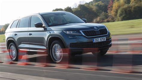 Skoda Kodiaq Gro Es Suv Mit Tiguan Technik Im Fahrbericht Technische