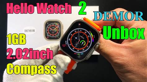 Demor Hello Watch Gb Compass Smart Watch Series Iwo H Ultra