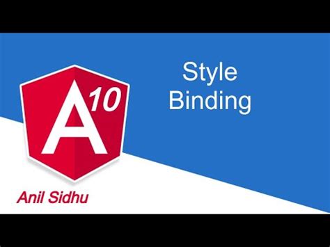 Angular 10 Tutorial 17 Style Binding YouTube