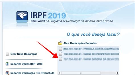 Como Recuperar O N Mero Do Recibo Do Imposto De Renda