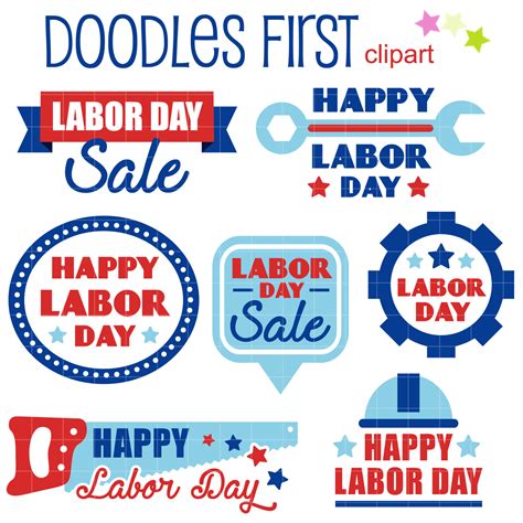 Labor Day Clip Art Library