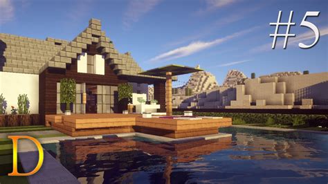MINECRAFT PORADNIK Jak zrobić willę z basenem 5 YouTube