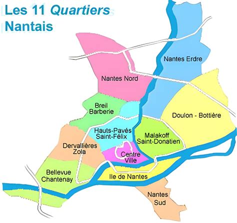 Décrypter 94 imagen carte des quartiers de nantes fr thptnganamst edu vn