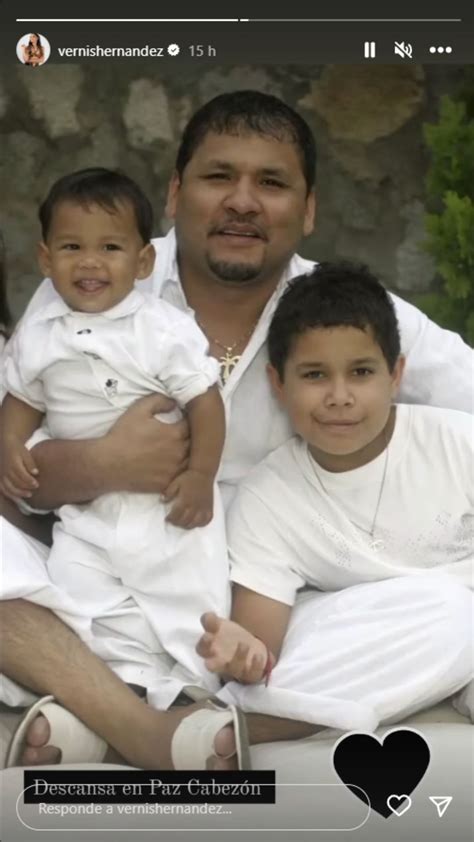 Vernis Hernández tras muerte del padre de su hijo Carlos González