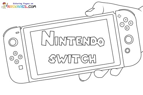 Ausmalbilder Nintendo Switch Malvorlagen Zum Ausdrucken