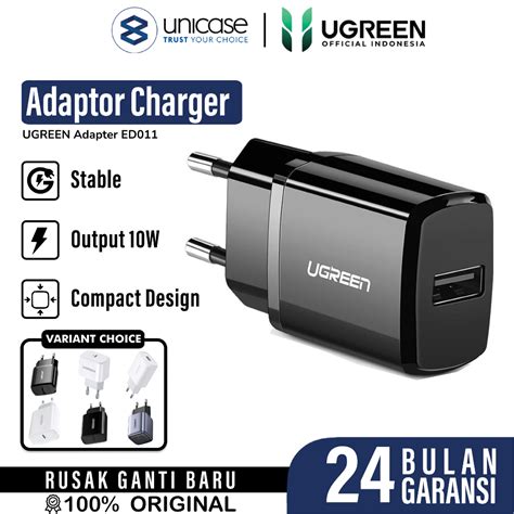 Jual Wall Charger Kepala Adaptor IPhone 20W 10W UGREEN PD Fast Charging