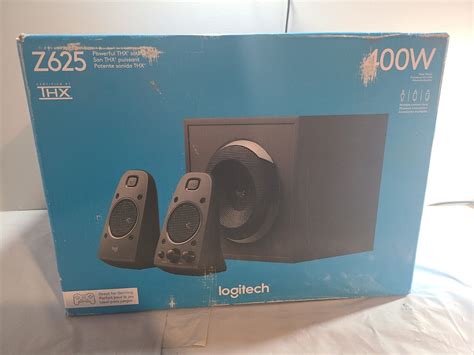Genuine Logitech Z625 Powerful THX Certified 2 1 Speaker System With