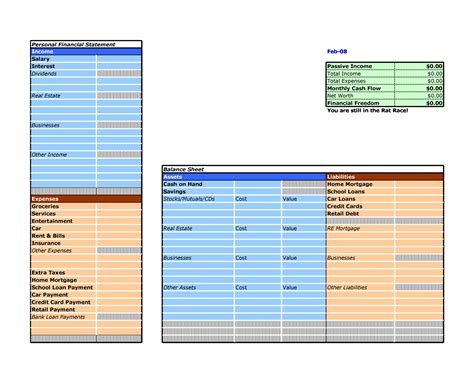 30 Free Financial Statement Templates Excel TemplateArchive
