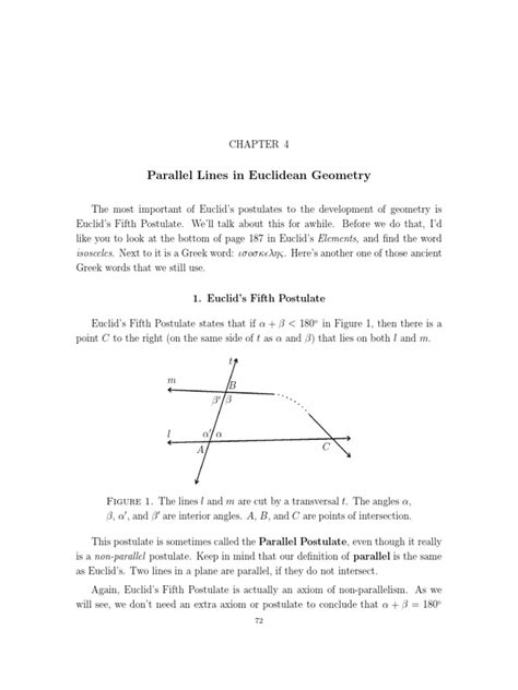 exploring neutral geometry and the parallel postulate pdf euclidean geometry axiom