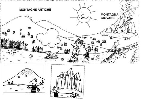 La Montagna Disegni Da Colorare Geo