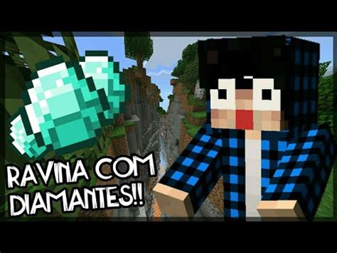 Minecraft Seeds 1 DUAS RAVINAS DIAMANTES NOVA SÉRIE YouTube