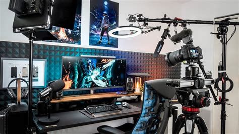 My DREAM YouTube Studio Setup Tour How I Make My Videos YouTube