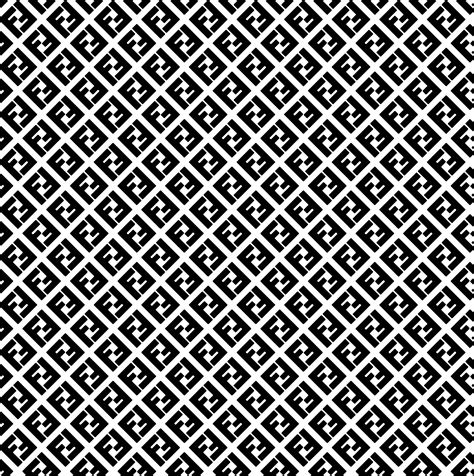 Fendi Pattern Svg Fendi Logo Svg Pattern Luxury Svg Fashi Inspire