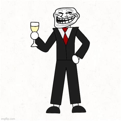 Mr Trollface Evil Ish Edition Blank Template Imgflip