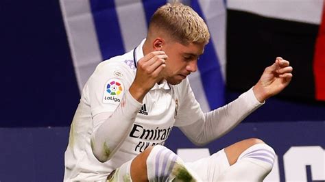 La Celebraci N De Fede Valverde Tras Convertir En El Derbi Ante
