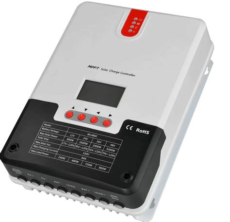 ev ml4860 mppt solar charge controller envoltage