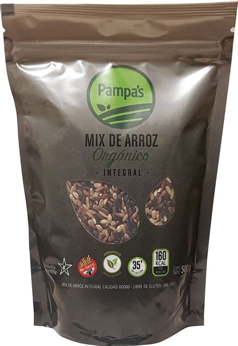 Arroz Organico Mix Integral G Pampas Rice