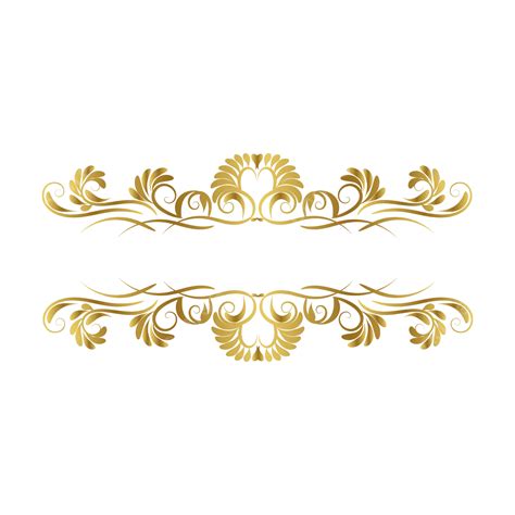 Luxury Gold Vintage Title Frame Border Vector Border Luxury Gold