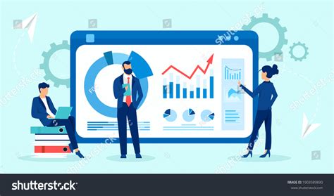 152 743 Business Analytics Flat Vector Images Stock Photos Vectors