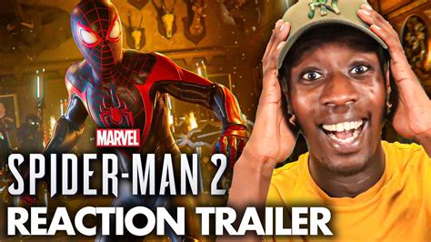 Marvel S Spider Man 2 Ma REACTION Au NOUVEAU TRAILER De L HISTOIRE