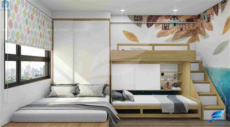 Top 50 mẫu thiết kế phòng ngủ nhỏ 2 giường đẹp nhất