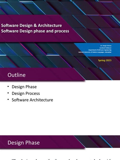 sda software design process pdf component based software engineering system