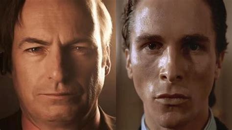 Patrick Bateman Saul Goodman Stare Memes Imgflip