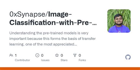 github 0xsynapse image classification with pre trained keras models understanding the pre