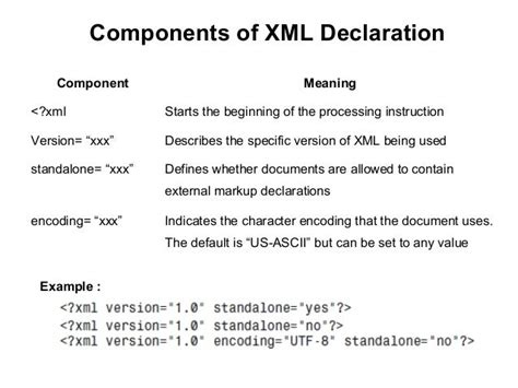 01 xml document structure