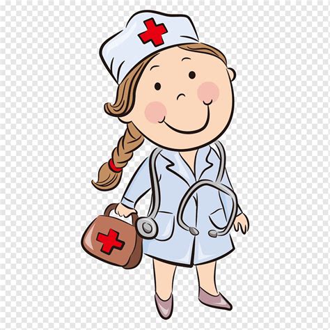 Cartoon Nurse People Illustration Cartoon Characters Illustration