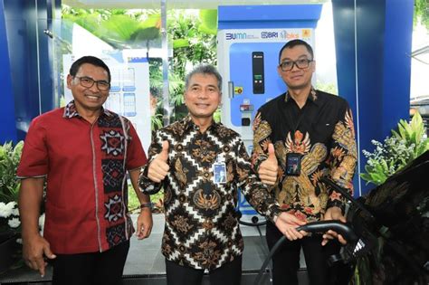BRI Bersama PLN Resmikan SPKLU Di Jakarta Dukungan Nyata Pengurangan