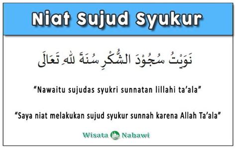 Bacaan Sujud Syukur Tilawah Dan Sahwi Brain