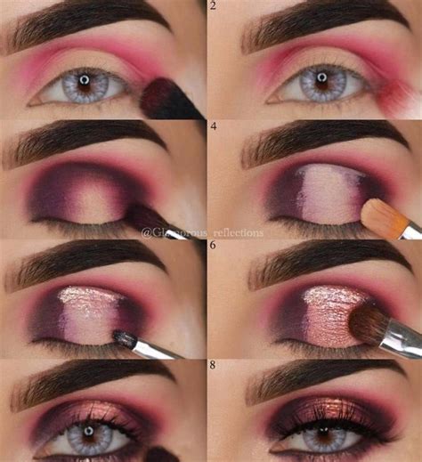 How To Draw Eyeshadow Makeup Tutorials Step By Step Lilyart Makeup