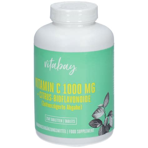 Vitabay VITAMIN C 1000 Mg Citrus Bioflavonoide 250 St Shop