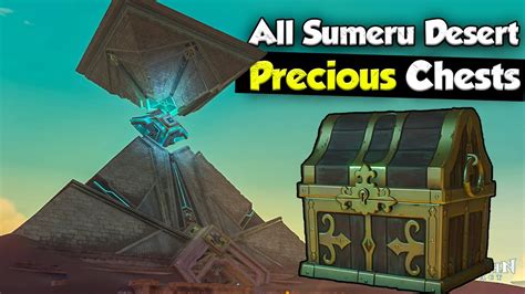 All Sumeru Desert Precious Chests Genshin Impact YouTube