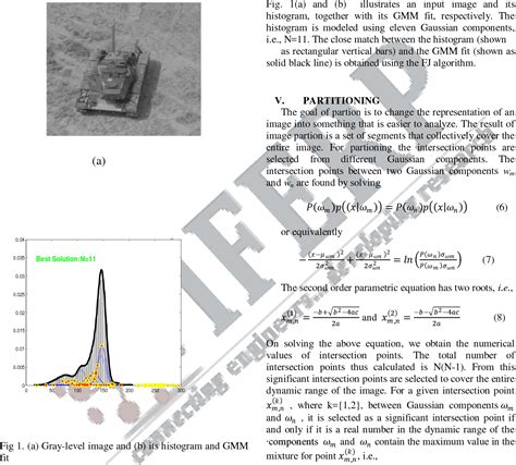 figure 1 from contrast enhancement based on gaussian mixture modeling with noise adaptive fuzzy